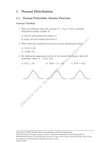 A-level Normal Distribution Questions | Teaching Resources A-level Normal Distribution Questions | Teaching Resources