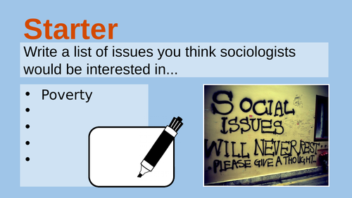 Sociology GCSE INTRO TO SOCIOLOGY COMPREHENSIVE LESSONS | Teaching ...