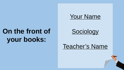 Sociology GCSE INTRO TO SOCIOLOGY COMPREHENSIVE LESSONS | Teaching ...