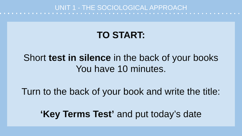 Sociology GCSE INTRO TO SOCIOLOGY COMPREHENSIVE LESSONS | Teaching ...