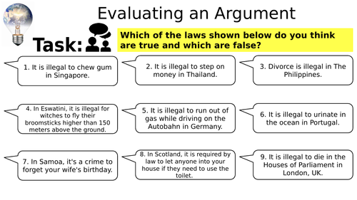 Laws- Global Perspectives IGCSE | Teaching Resources Laws- Global Perspectives IGCSE | Teaching Resources