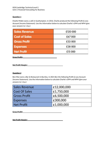 OCR CTEC Business 2012 Level 2 Unit 03 | Teaching Resources OCR CTEC Business 2012 Level 2 Unit 03 | Teaching Resources