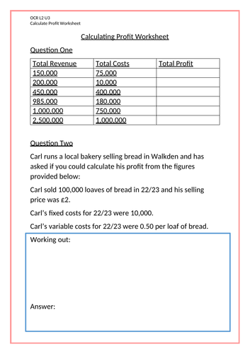 OCR CTEC Business 2012 Level 2 Unit 03 | Teaching Resources OCR CTEC Business 2012 Level 2 Unit 03 | Teaching Resources