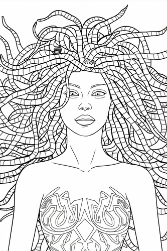 Medusa (Greek Mythology Gorgon Hero) Describe the Character Full ...