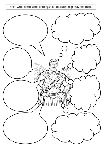 Greek Mythology Hercules (Zeus' son) Describe the Character Full ...