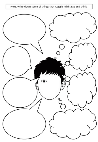 Wonder by RJ Palacio - Auggie Pullman Describe the Character Full ...