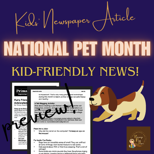 Learning about National Pet Month: Furry Friends Find Forever Homes ...