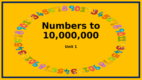 Numbers to 10,000,000 PowerPoint | Teaching Resources