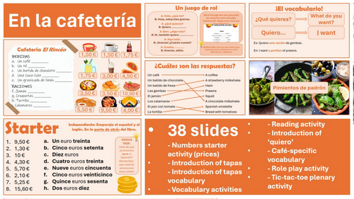 Viva 1, Module 5.3 - En la cafetería | Teaching Resources