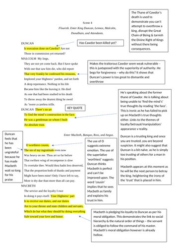 Macbeth - Complete ACT 1 Lesson Bundle (7 lessons) | Teaching Resources