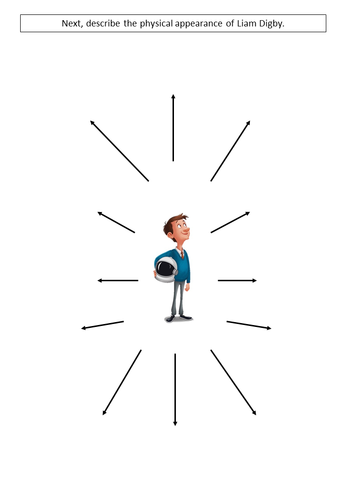 NEW Liam Digby (from the Cosmic Story) Describe the Book Character ...