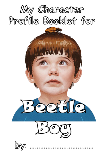 NEW Beetle Boy (by Leonard M.g.) Describe the Book Character Booklet ...