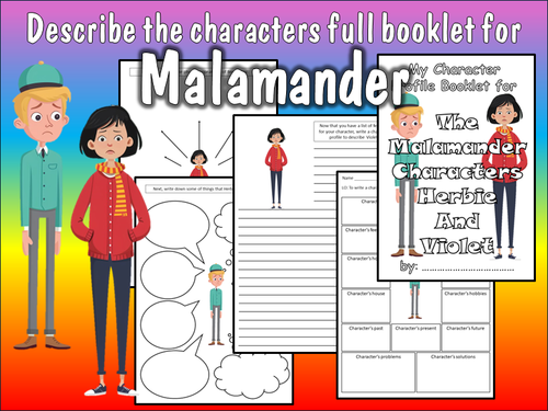 NEW Malamander Herbie & Violet (by Thomas Taylor) Describe the Book ...