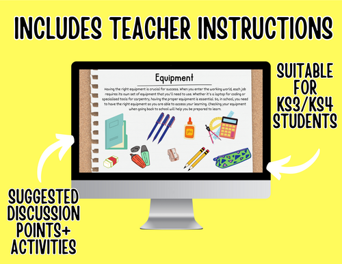 Back To School Assembly- Learning Mindset KS3 KS4 + Form Time ...