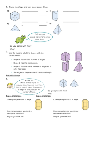 Maths planning, Year 2 shape, whole unit, PowerPoints and Worksheets ...