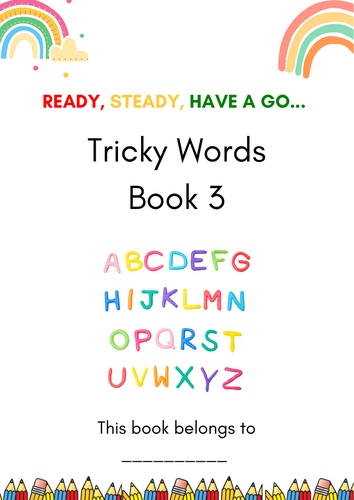 Tricky Word Practice Book Pack | Teaching Resources