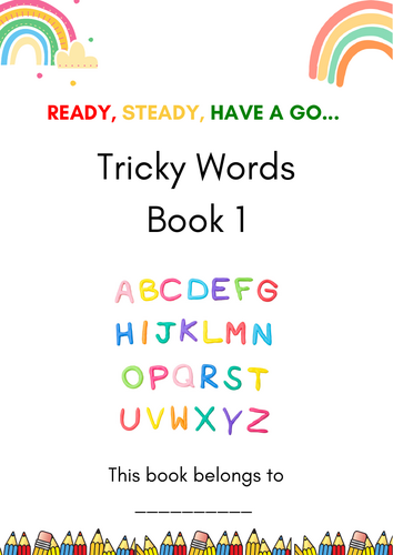 Tricky Word Practice Book Pack | Teaching Resources