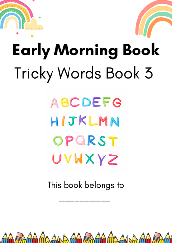 Tricky Word Practice Book Pack | Teaching Resources