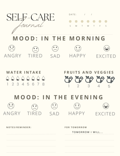 7 days mindfulness journal for teachers | Teaching Resources