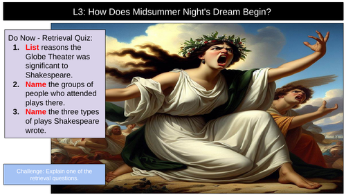 A Midsummer Night's Dream | Teaching Resources