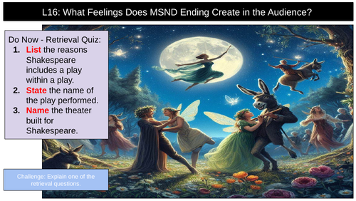 A Midsummer Night's Dream | Teaching Resources