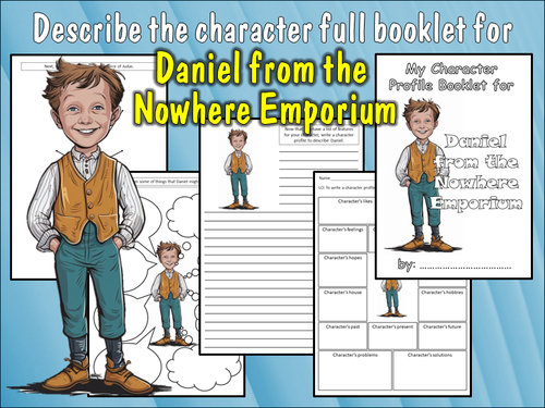 NEW - Daniel (The Nowhere Emporium) - Describe the Book Character ...