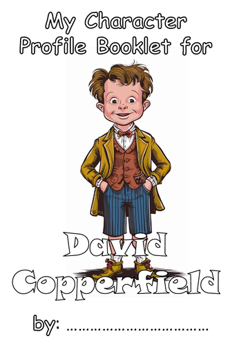 NEW David Copperfield Charles Dickens, Describe the Book Character ...