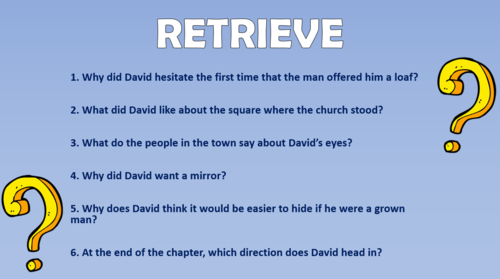 I am David - Anne Holm - Chapter 2 - Double Lesson! | Teaching Resources