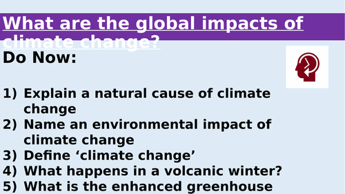 Climate Change | Teaching Resources