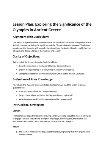 The Olympics (Paris 2024) Ideas and Plans for Primary (Mainly KS2 ...