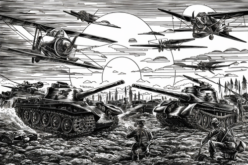 WW2 World War 2 WWII Soldiers etc. Coloring Sheets Colouring Pages ...