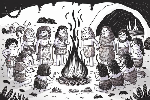 HISTORY Stone Age, prehistoric era Coloring Sheets Colouring Pages ...