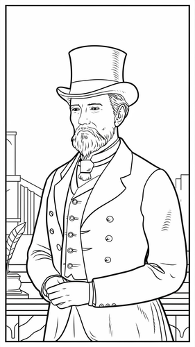NEW The Victorians / Victorian era Coloring Sheets Colouring Pages ...