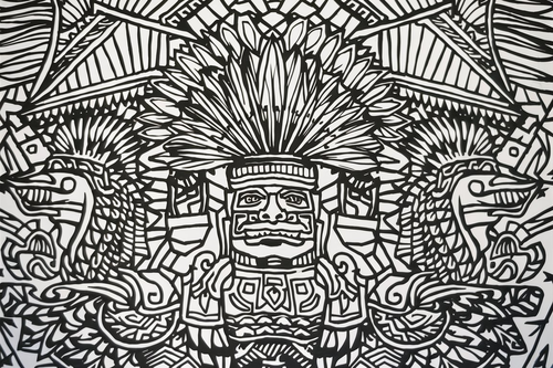 HISTORY The Aztecs, prehistoric era Coloring Sheets Colouring Pages ...