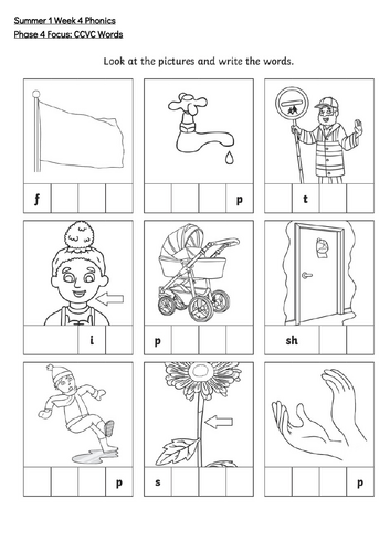Phase 4 Phonics and Spelling | Teaching Resources
