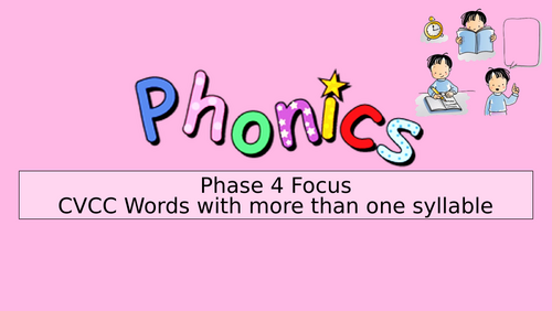 Phase 4 Phonics and Spelling | Teaching Resources