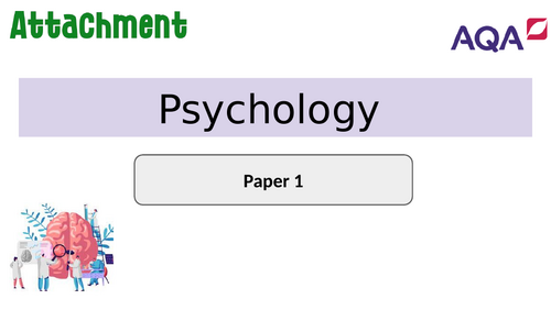 Psychology - Attachment | Teaching Resources