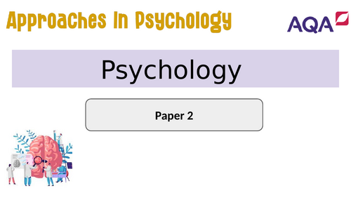 Psychology - Approaches | Teaching Resources