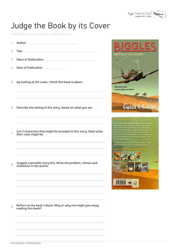 Biggles Defends the Desert - A Book Study | Teaching Resources