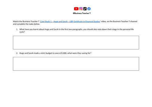 LIBF CeFS Hugo and Sarah Case Study 1 - April 2024 | Teaching Resources