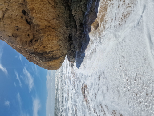 Wave cut notch/bay pictures and video | Teaching Resources