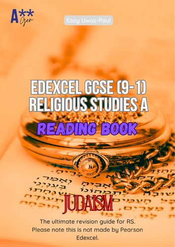 Edexcel A GCSE RS Judaism Predicted Questions | GRADE 9 GUARANTEED EXAM ...