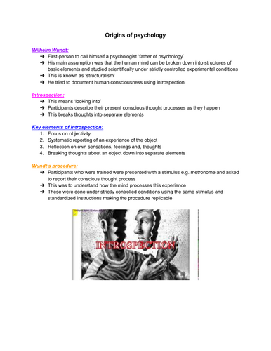 A-Level Psychology AQA - Paper 2 Approaches | Teaching Resources