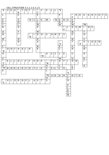 Biology Paper 1 Foundation Puzzle Bundle and Answers | Teaching Resources
