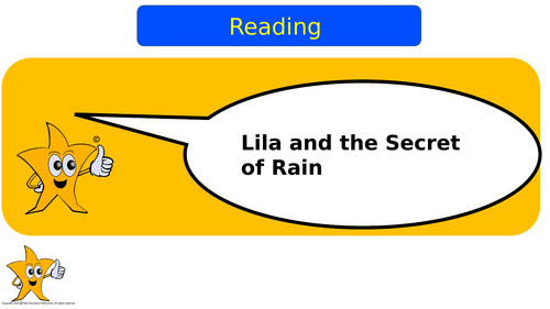 Lila and the Secret of Rain by David Conway- diary entry of Lila ...