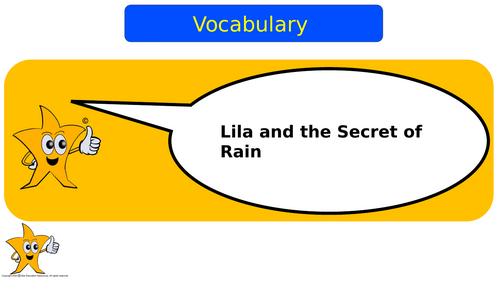 Lila and the Secret of Rain by David Conway- diary entry of Lila ...