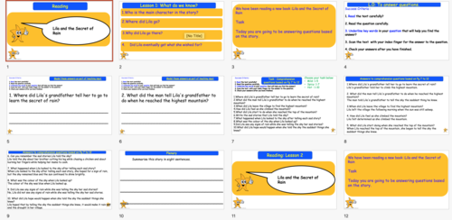 Lila and the Secret of Rain by David Conway- diary entry of Lila ...