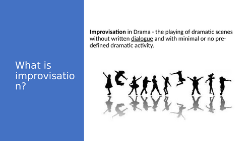 Drama Improvisation Tasks | Teaching Resources
