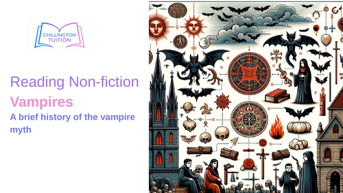Vampires: Non-fiction | Teaching Resources