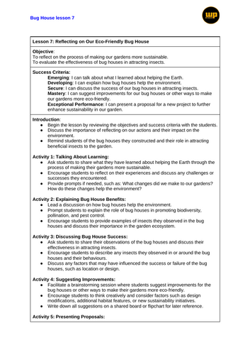 A Complete KS3 Design Technology Bug House Project Resource Pack ...